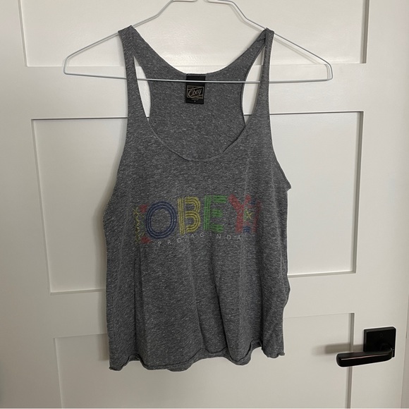 Obey | Tops | Obey Slub Tank Sz S | Poshmark